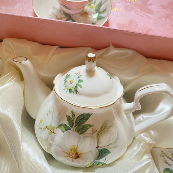 Dining | English Floral China Tea Set Designed By Englands Royal ...